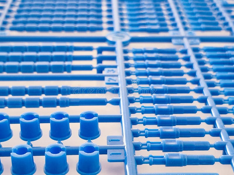 Plastic Constructor Parts Set Manufactured Using Injection Molding ...