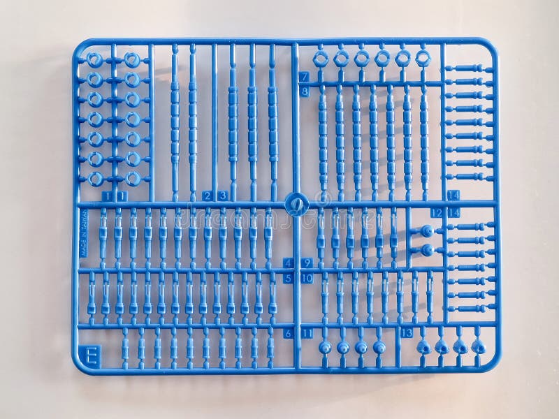 Plastic Constructor Parts Set Manufactured Using Injection Molding ...