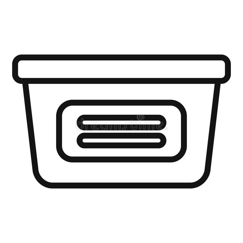 Plastic Container with Blank Label for Branding Packaging Stock Vector ...