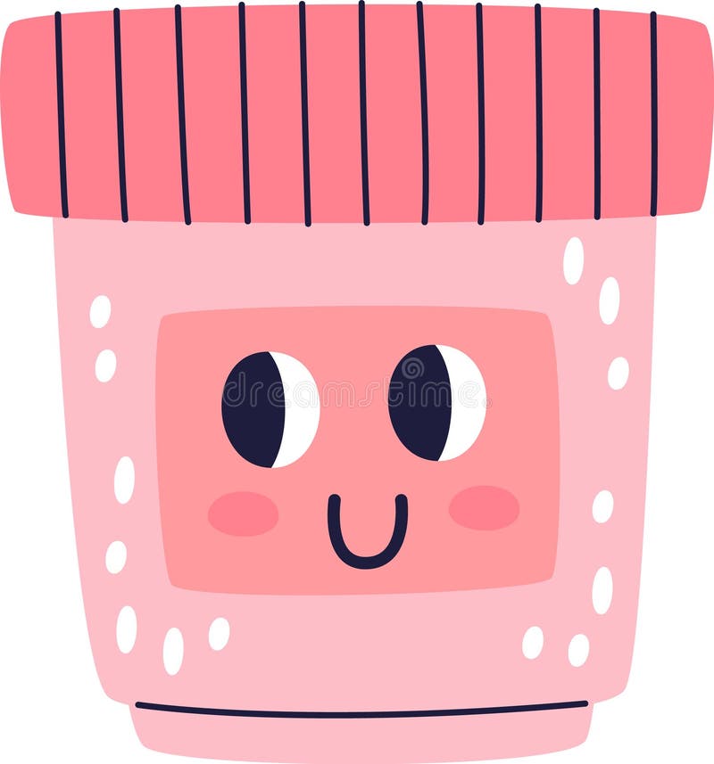 Plastic Container Character Stock Vector - Illustration of rubbish ...