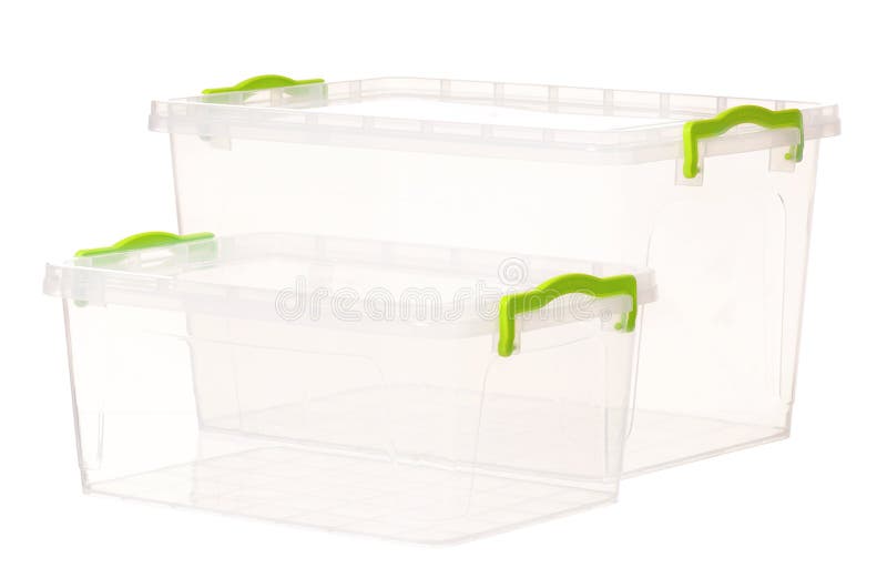 Plastic Storage Container Bin Stock Image - Image of home, safe: 17206317
