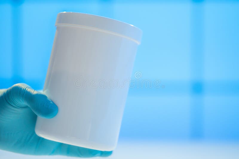 Plastic Container for Storing Chemicals and Food Additives Stock Image ...