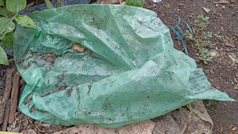 Plastic Container Waste that is Difficult To Decompose and Can Pollute ...