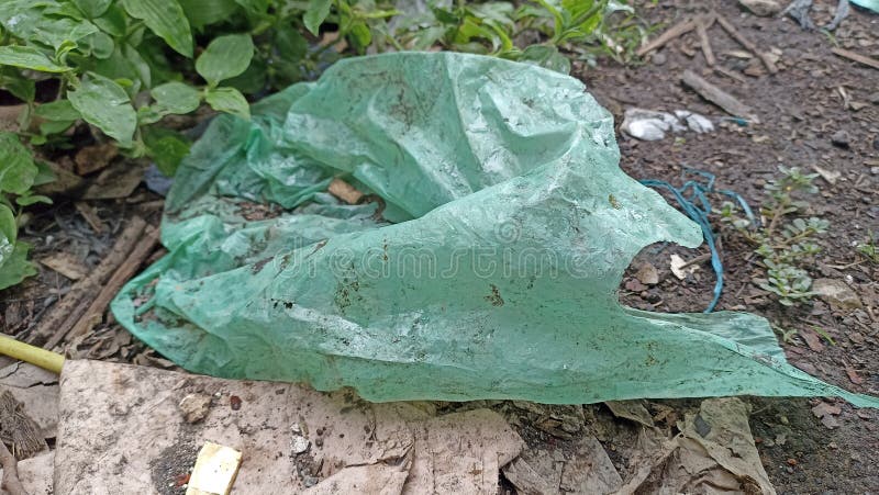 Plastic Container Waste that is Difficult To Decompose and Can Pollute ...