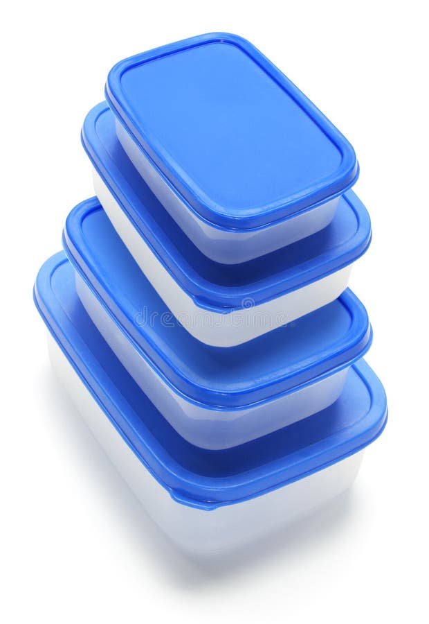 Plastic containers stock image. Image of kitchen, transparent - 24627981