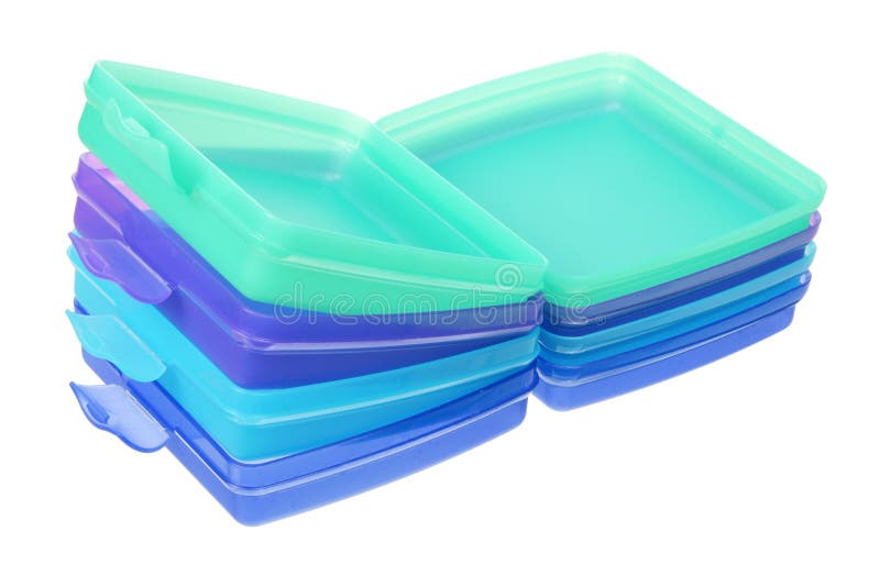 Plastic Containers stock image. Image of plastic, still - 24929897