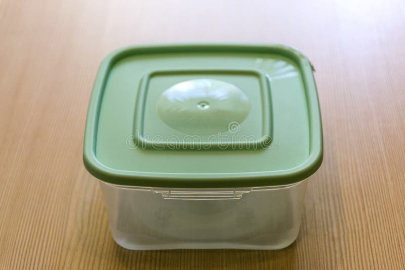 Plastic Containers for Food of Different Shapes. Stock Photo - Image of ...