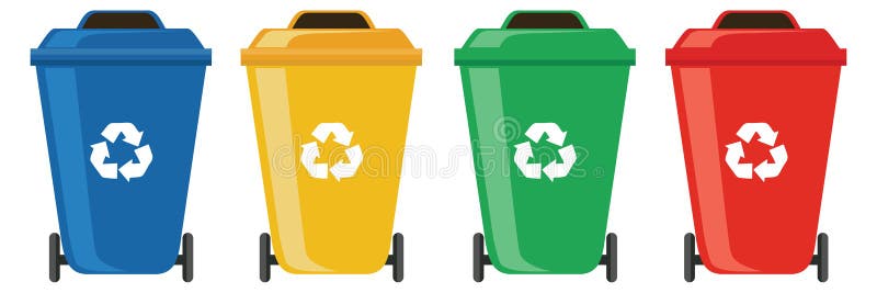 Plastic Containers for Garbage of Different Types. Waste Management ... Plastic Containers for Garbage of Different Types. Waste Management ...