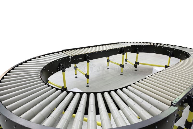 Conveyor Loop stock photo. Image of moving, logistics - 115904708