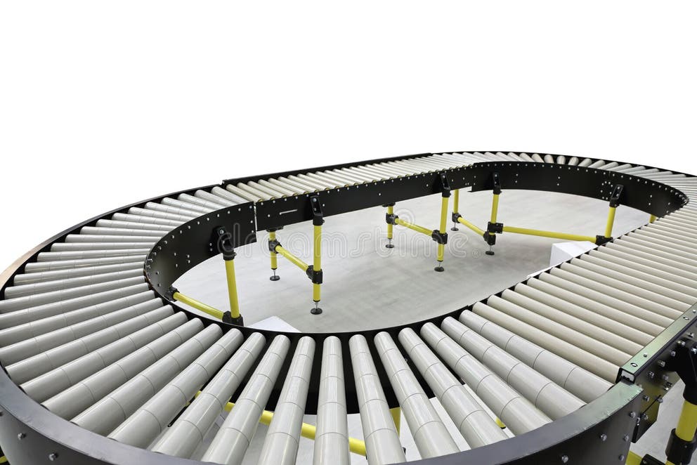 Conveyor Loop stock photo. Image of moving, logistics - 115904708