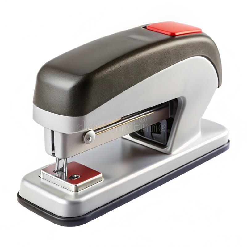 Plastic Cordless Stapler with Easy Refill Design Stock Illustration ...