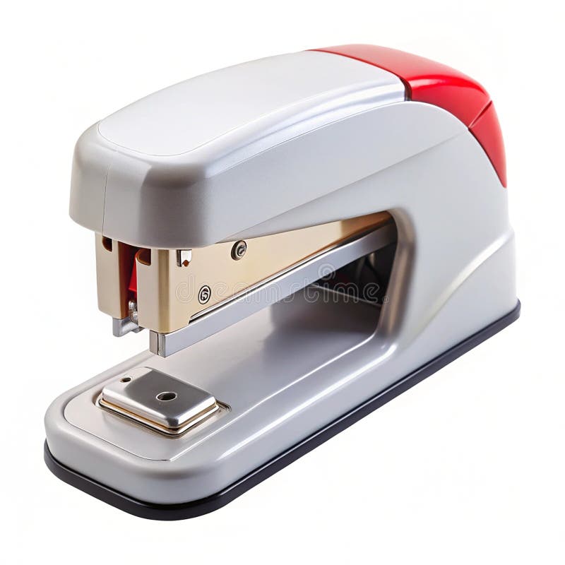 Plastic Cordless Stapler with Easy Refill Design Stock Illustration ...