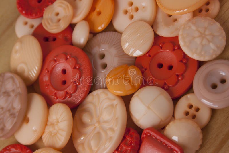 Plastic Craft Buttons stock image. Image of clothing - 58233425