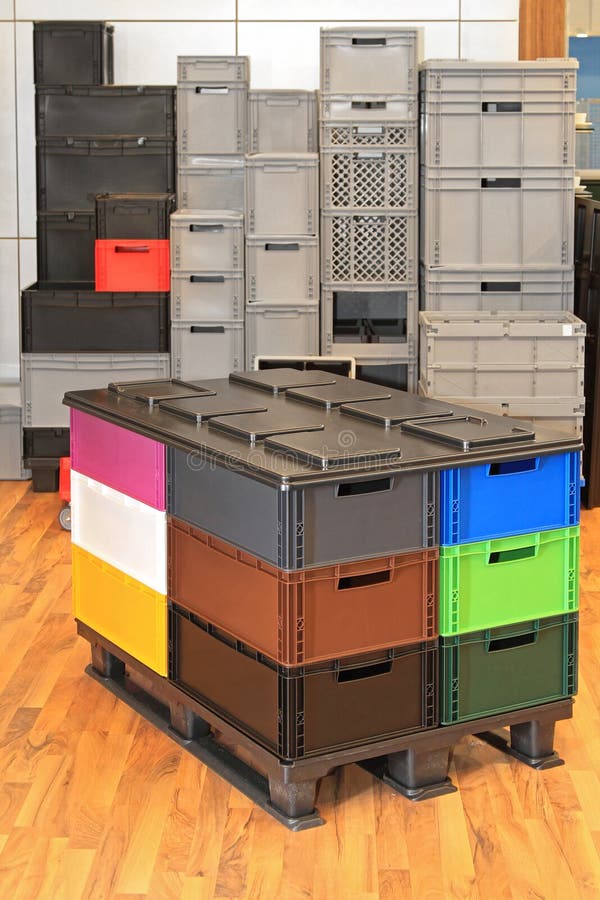 385 Plastic Shipping Crates Stock Photos - Free & Royalty-Free Stock ...
