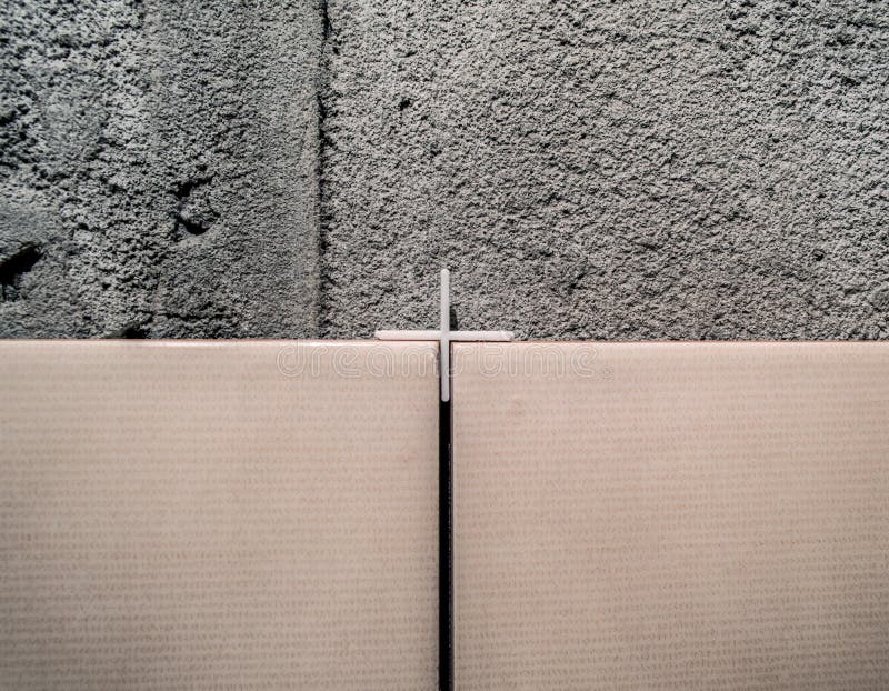 Plastic Cross for Leveling Tiles during Construction or Renovation ...