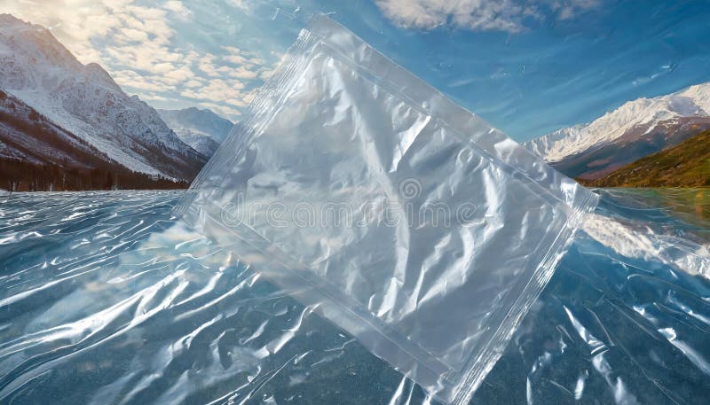 Plastic Crumpled Packaging Pattern: a Unique Design Resembling CD or ...