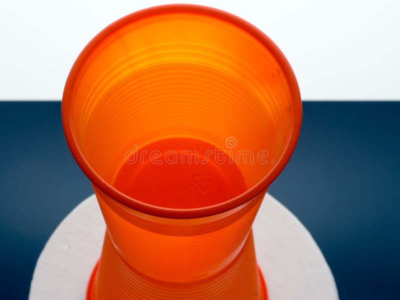 Plastic cup of water stock photo. Image of white, clean - 32851496