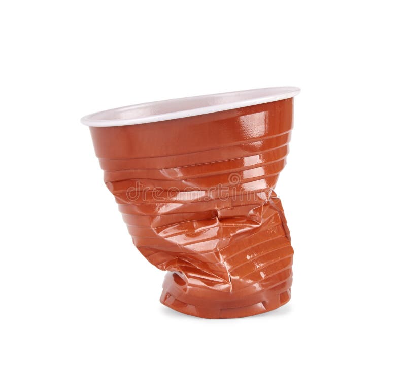 Plastic cup stock photo. Image of recycling, close, rubbish - 55506798