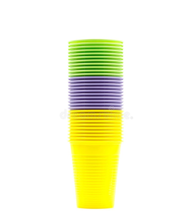 Stacked Plastic Cups Stock Images - Download 191 Royalty Free Photos