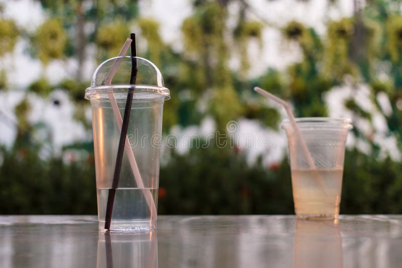 Plastic cups stock photo. Image of reflection, plastic - 40035784