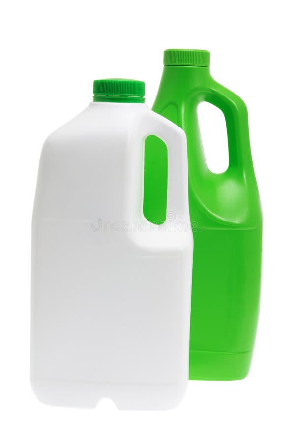 Plastic Detergent Bottles stock photo. Image of white - 18568926
