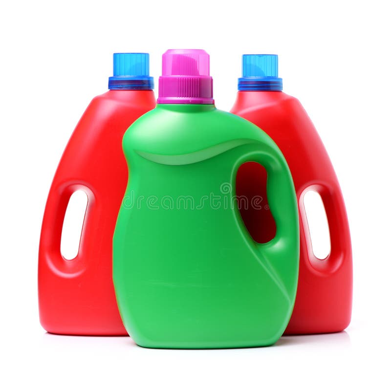 Plastic Detergent Container Stock Image - Image of cleanser, health ...