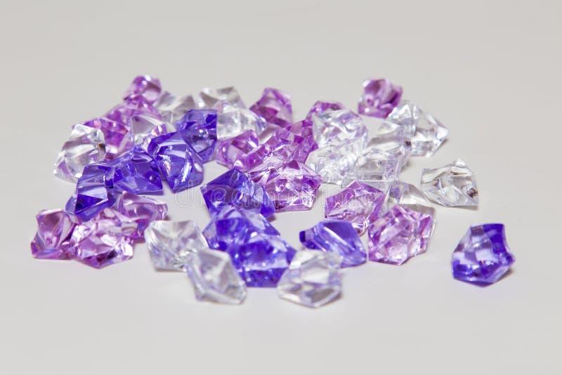 Different Color Plastic Diamonds Stock Photo - Image of quantum ...