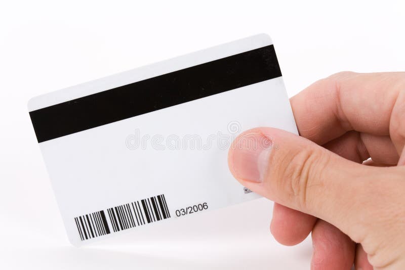 Blank id card stock image. Image of biometrics, identification - 9958153