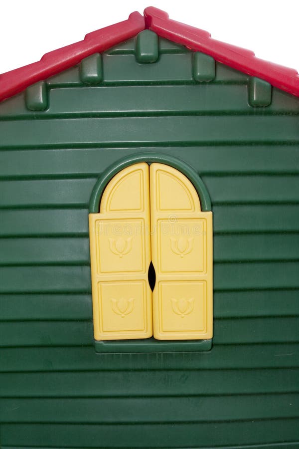 PLASTIC DOG HUT stock image. Image of green, house, outside - 20004237