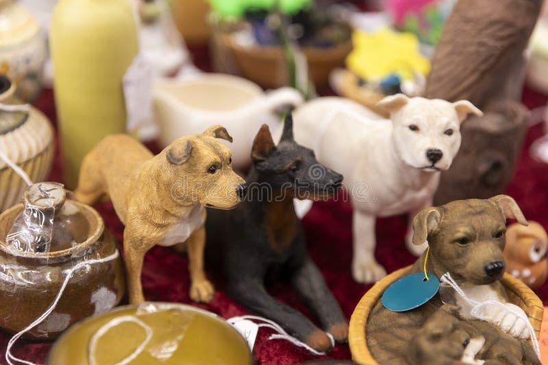 Plastic Dog Statues for Sale Stock Image - Image of collectibles ...