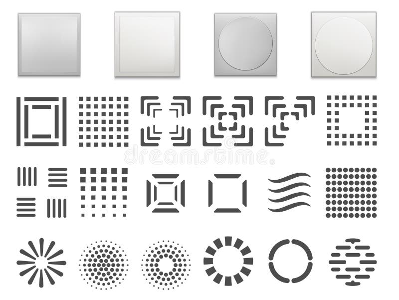 Plastic Drain Grid, Drainage Grid Stock Vector - Illustration of ...