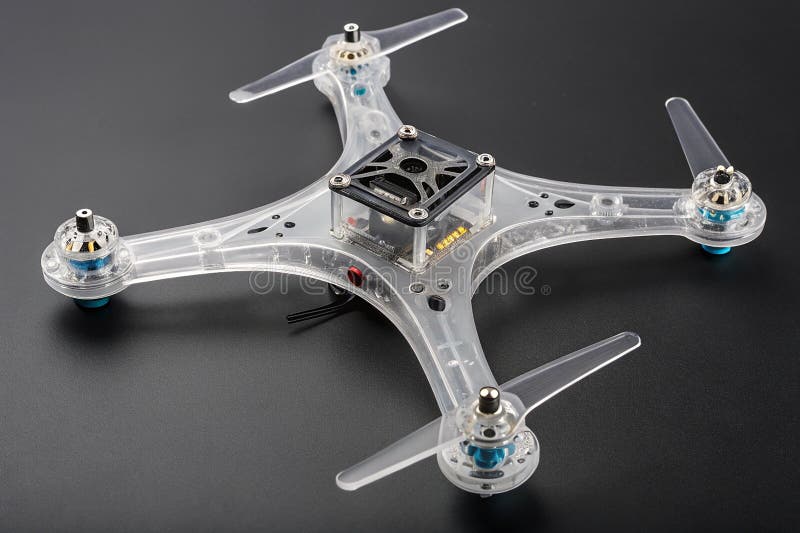 Plastic Drone Frame with Lightweight Design Stock Illustration ...