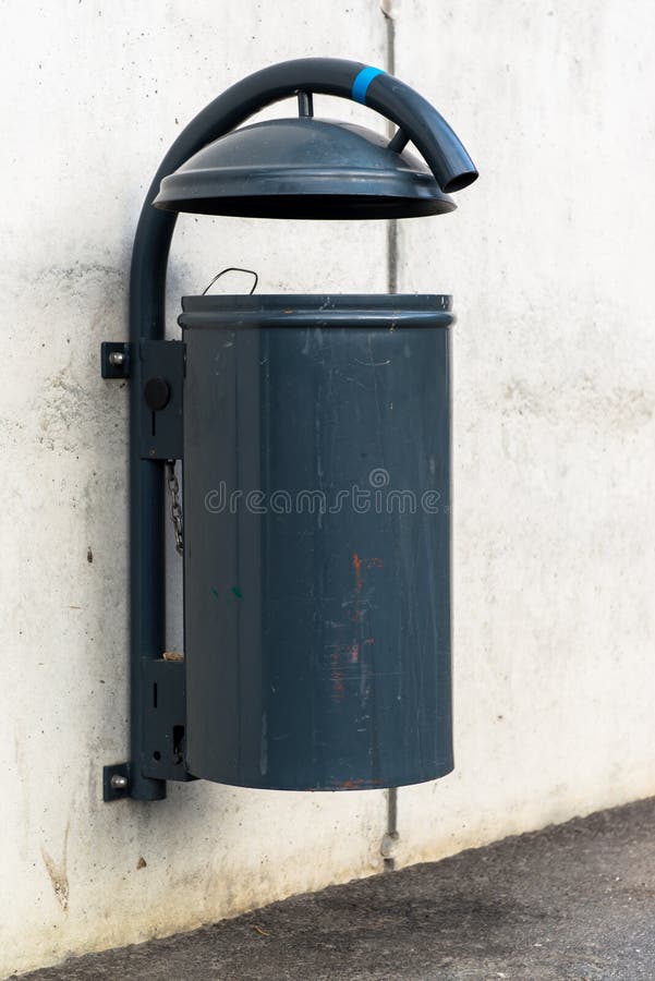 Plastic dust bin stock photo. Image of blue, ecology - 38239972