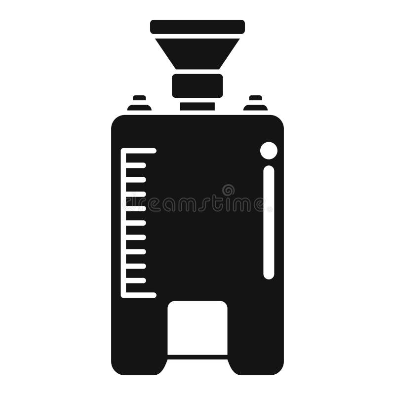 Plastic Extruder Machine Processing Raw Material Icon Stock Vector ...
