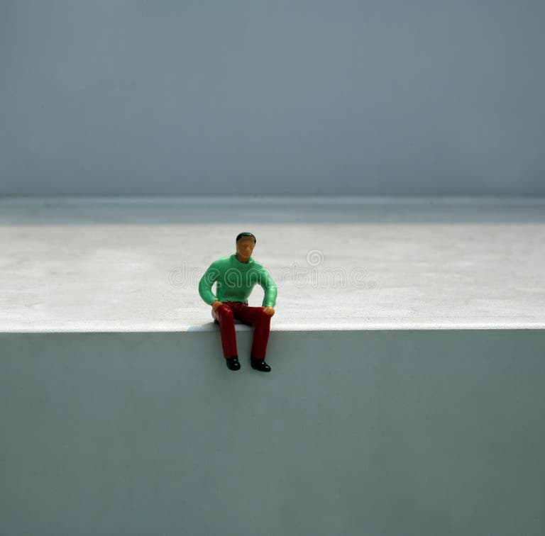 Plastic Fake Miniature People Stock Photo - Image of corporate, concept ...