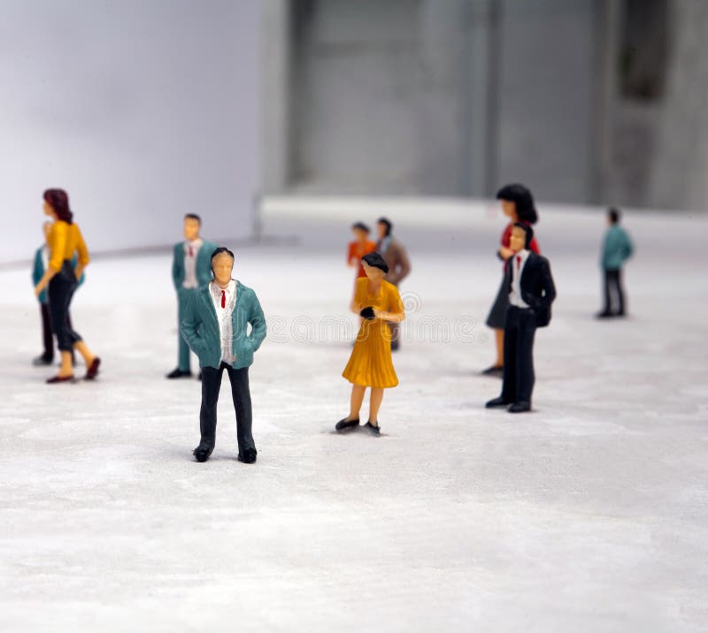 Miniature people stock photo. Image of concept, figurine - 18366374
