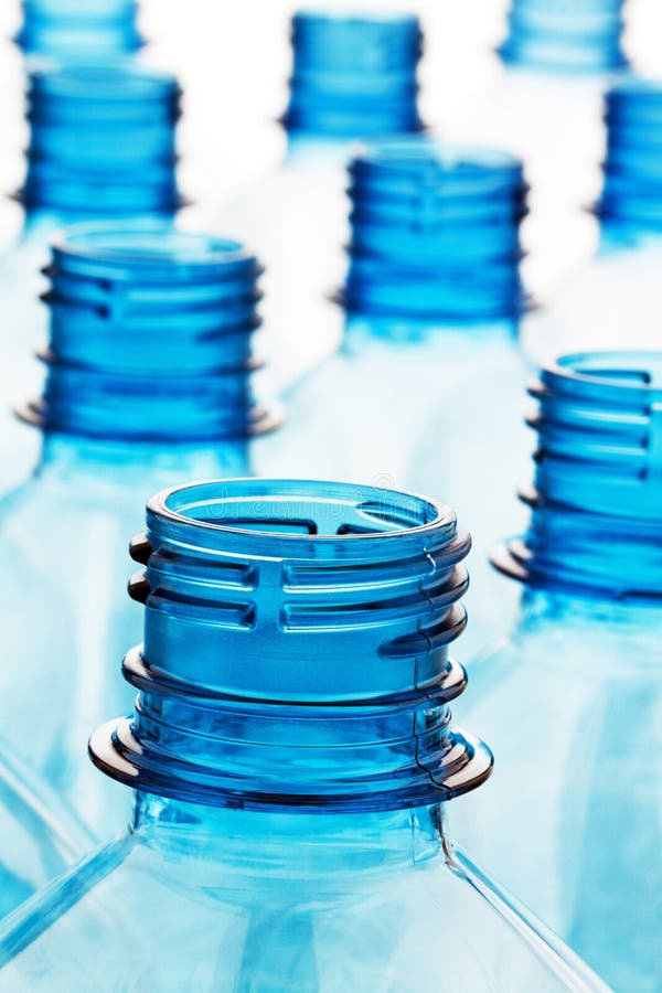 Plastic Fles. Lege Plastic Flessen Stock Afbeelding - Image of middelen ...