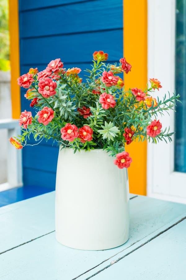 Plastic flowers stock photo. Image of decoration, plastic - 31474154