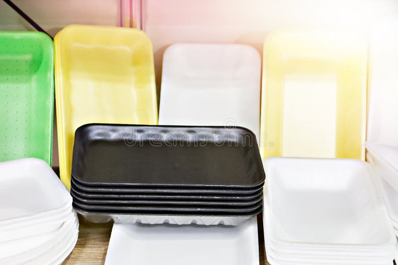 Plastic Food Box Containers Stock Image - Image of food, industry ...