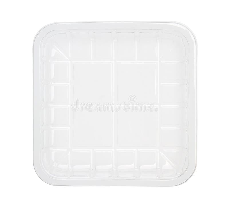 Plastic Tray ,food Packaging Stock Image - Image of plastic, blank ...