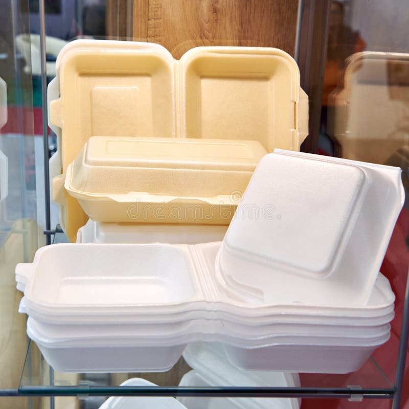 Plastic food containers stock photo. Image of market - 345905168