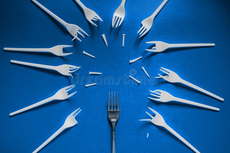 Broken Plastic Fork