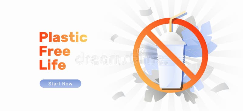 Less Plastic More Life Quote. Handwritten Lettering Banner. Save the ...