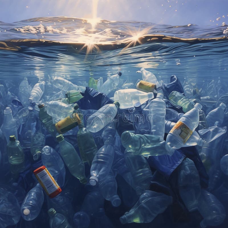 170 Plastic Waste Generated Ai Stock Photos - Free & Royalty-Free Stock ...