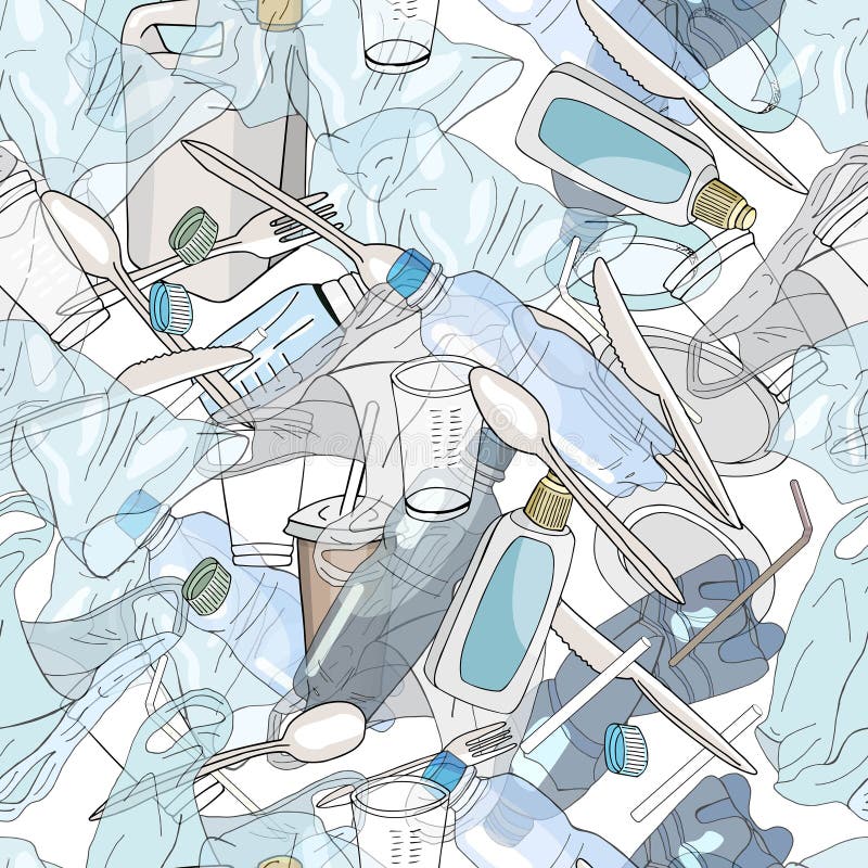 Waste Separate Collection Recycling Pattern Stock Illustrations – 92 Waste Separate Collection ...