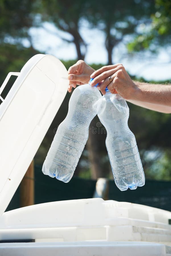 Plastic Garbage Separate Utilisation and Recycling Stock Photo - Image ...