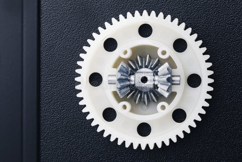 Plastic Gear with Differential, Rc Car Toy Spare Part Stock Photo ...