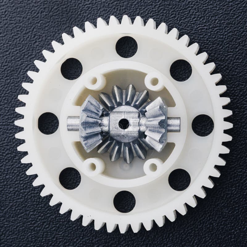 Plastic Gear with Differential, Rc Car Toy Spare Part Stock Photo ...