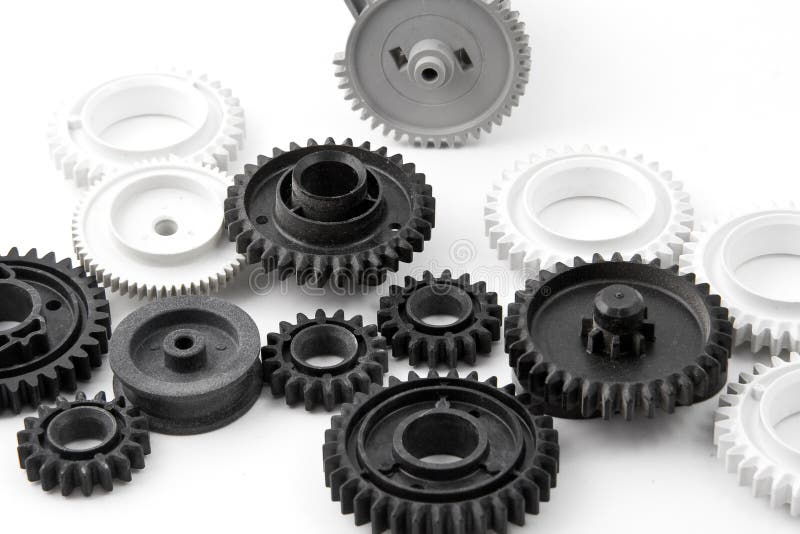Plastic gears stock image. Image of concepts, gear, objects - 5649681