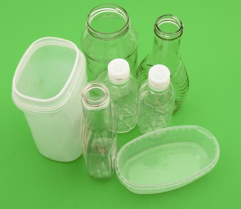 Empty Clean Food Can for Recycling Stock Photo - Image of background ...